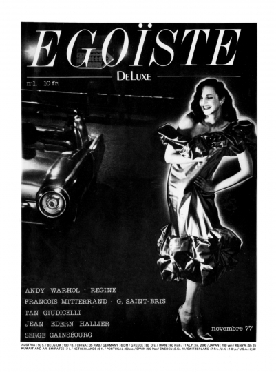 Egoïste 3 -The history in covers - The Eye of Photography Magazine