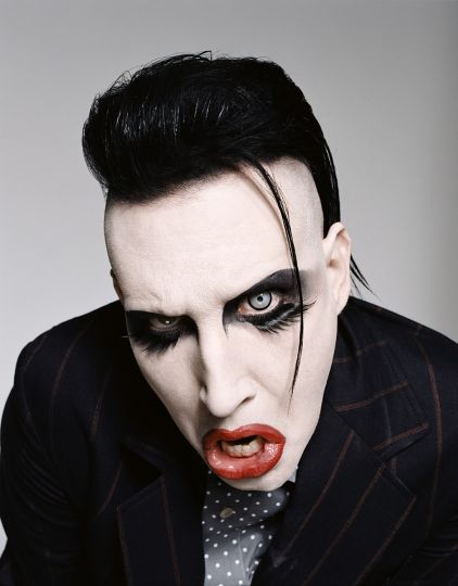 Perou : Marilyn Manson - L'Œil de la Photographie Magazine