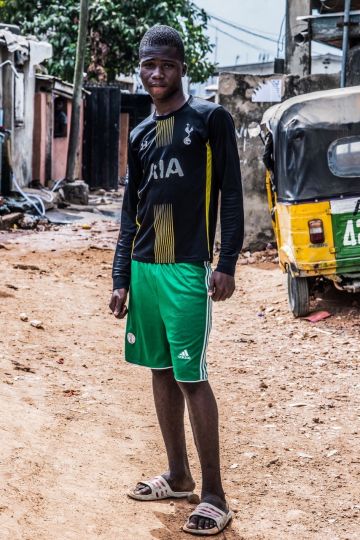 Rick Wester Fine Art : Ima Mfon : Footballers - The Eye of Photography ...
