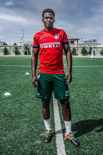 Rick Wester Fine Art : Ima Mfon : Footballers - The Eye of Photography ...