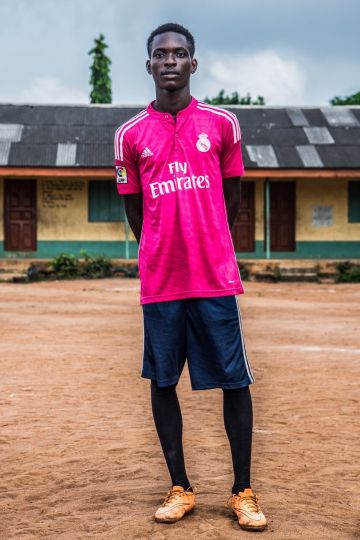 Rick Wester Fine Art : Ima Mfon : Footballers - The Eye of Photography ...