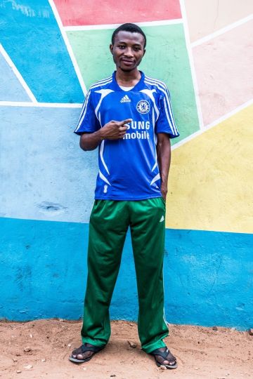 Rick Wester Fine Art : Ima Mfon : Footballers - The Eye of Photography ...