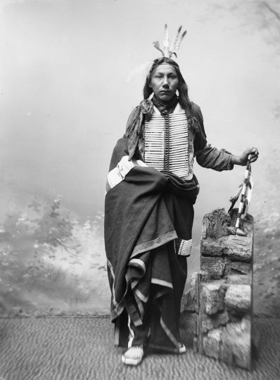 Roger-Viollet Agency : The Sioux by Léopold Mercier