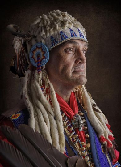 Clark Dunbar : Native Americans - The PowWow Portrait Project - A Fine ...